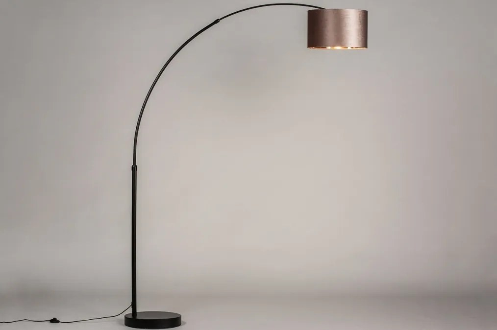 Stojací oblouková lampa Felt Taupe and Cooper Big