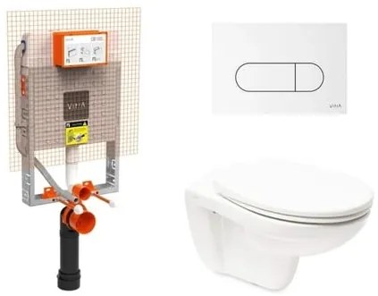 Závěsný wc set k zazdění Vitra Normus SIKOVZW2