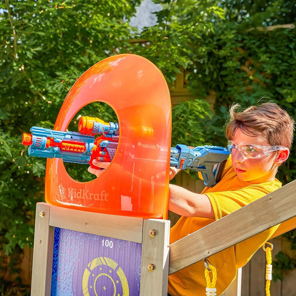 Dětské hřiště na zahradu NERF BATTLE FORT 4,45x1,84 m