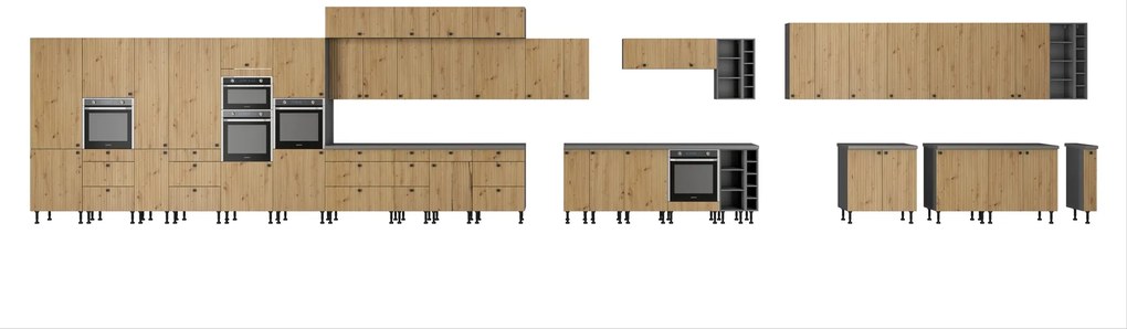 Kuchyňská skříňka AVA 60x60 GN-72 1F (45°)