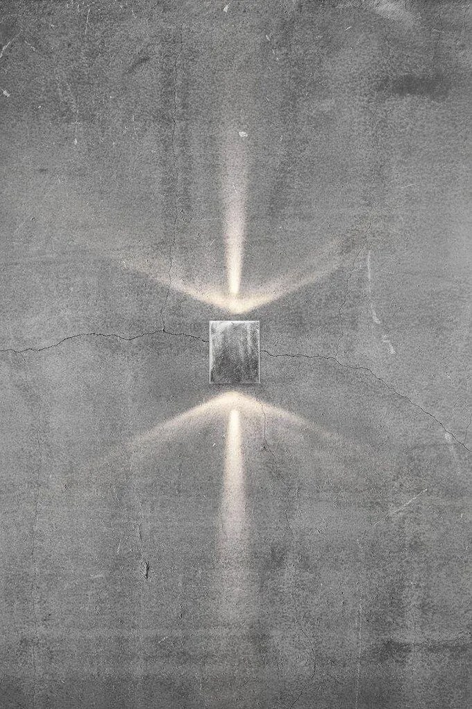 NOR 49711031 Venkovní nástěnné svítidlo Canto Kubi 2 2x5W LED galvanizovaná ocel čirá - NORDLUX