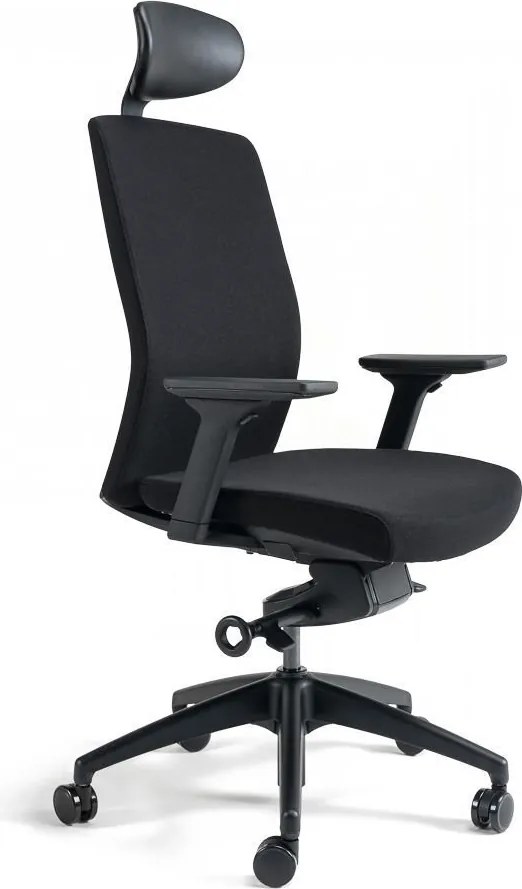 Office Pro Kancelářská ergonomická židle BESTUHL J2 SP — více barev, s podhlavníkem Černá 201