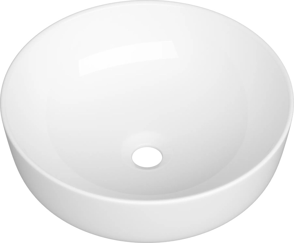 Gamma Bona, umyvadlo na desku 417x417x135 mm, bílá lesklá, GMA-UC-BONA