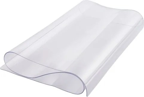 PVC chránič stolu 40,6 × 81,3 cm průhledný plastový 1,5 mm silný
