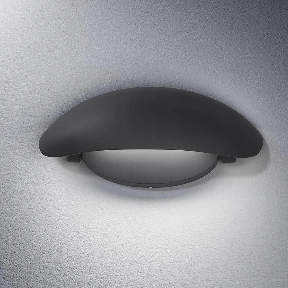 Venkovní Led nástěnné svítidlo Endura Led Oval 12W Dg Osram Černé
