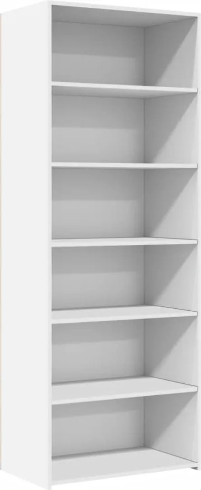 Skříň highboard bílá 70 x 41 x 185 cm kompozitní dřevo 3281687