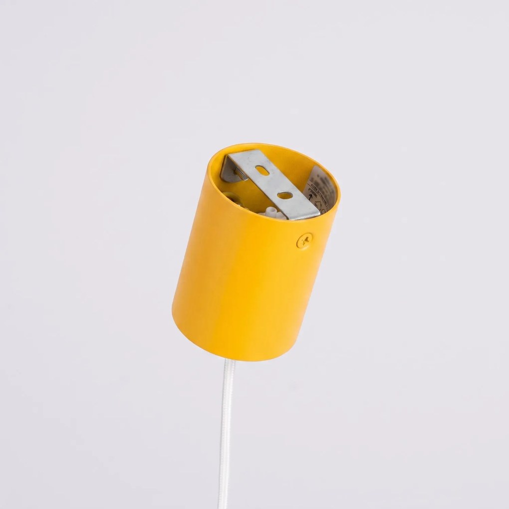 Sollux Lighting Lustr NOX 4L žlutý