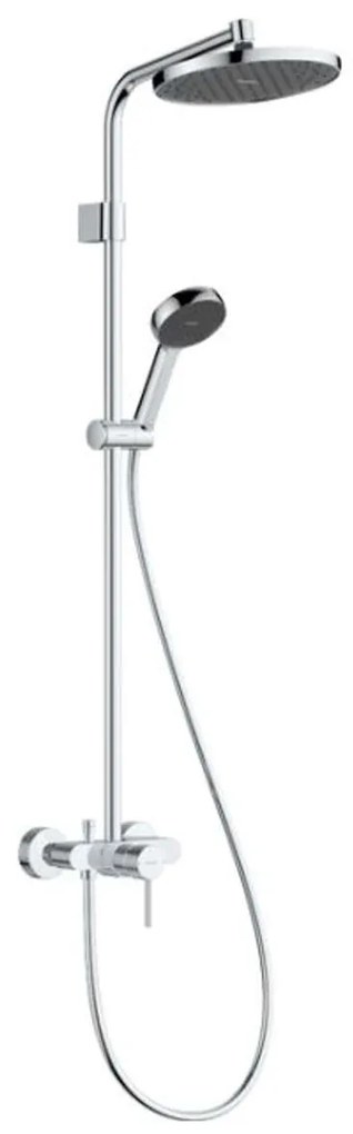 Hansgrohe Activera S - Sprchový set s baterií, průměr 24 cm, 2 proudy, EcoSmart, chrom 28875000