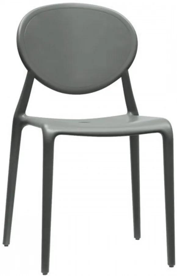 SCAB - Židle GIO - antracitová