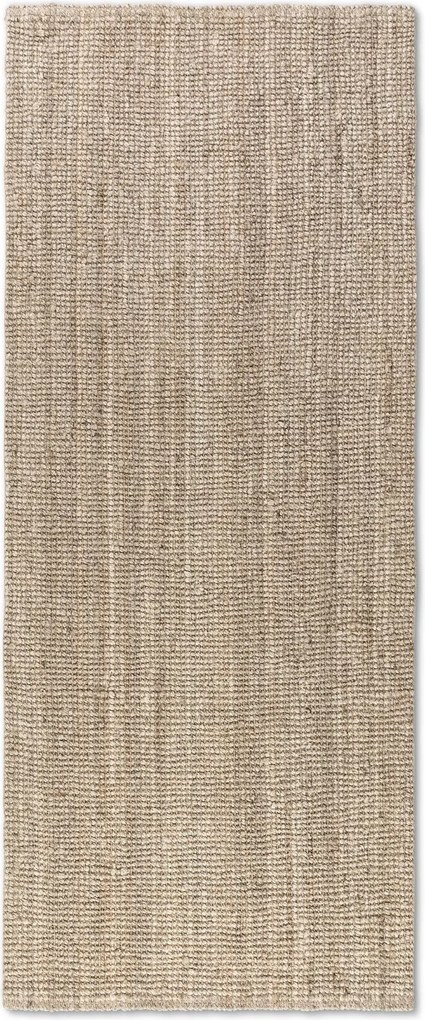 Behúň Bouclé Jute 105973 Ivory White, 80x200, béžová, chodba / predsieň, Hanse Home
