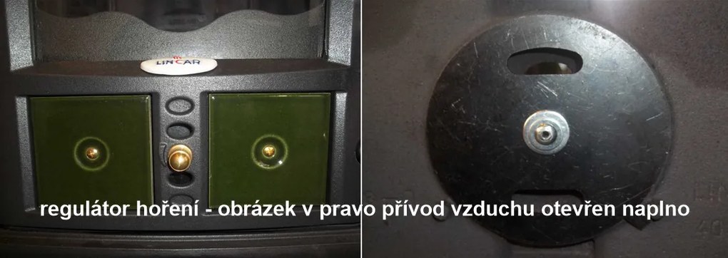 Litinová krbová kamna LINCAR MONELLINA 176 N + dárek zdarma !!! Vysavač na popel Lavor Ashley 410 novinka 2019 !!! Barva: Červená