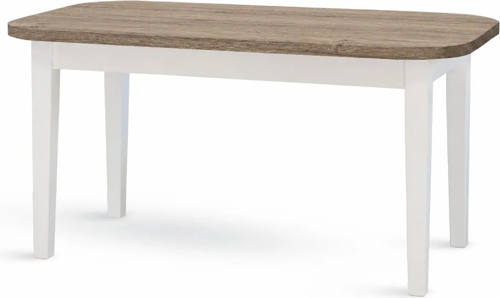 Stima Stůl FORTE II. 150x85 + 40 cm dub hickory přírodní h3730 černá