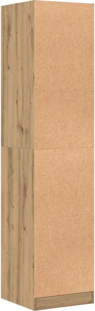 Skříňka na léky dub artisan 40 x 41 x 174,5 cm kompozitní dřevo 3309653