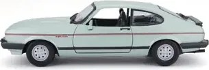 Bburago 1:24 Plus Ford Capri 1982 light green