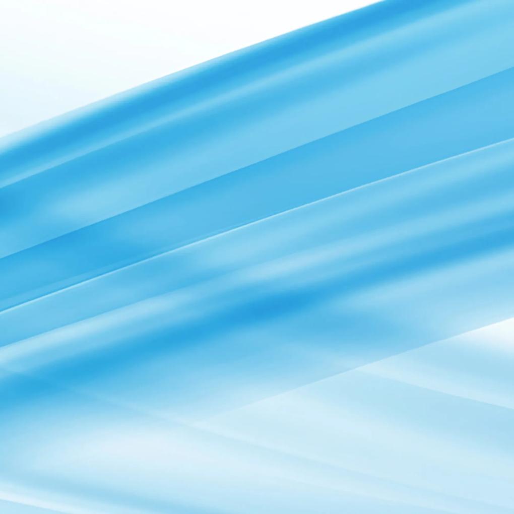 Malvis Tapeta Vlna v modré Vel. (šířka x výška): 216 x 140 cm
