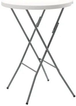 Bestent Cateringový stůl 80cm Bílý
