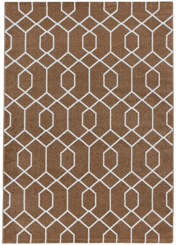 Koberce Breno Kusový koberec EFOR 3713 Copper, Vícebarevné, 200 x 290 cm
