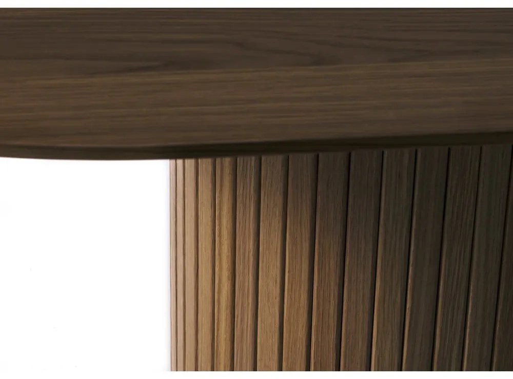 Rozkládací jídelní stůl s přídavnou deskou v dekoru dubu 95x180 cm Nola – Unique Furniture
