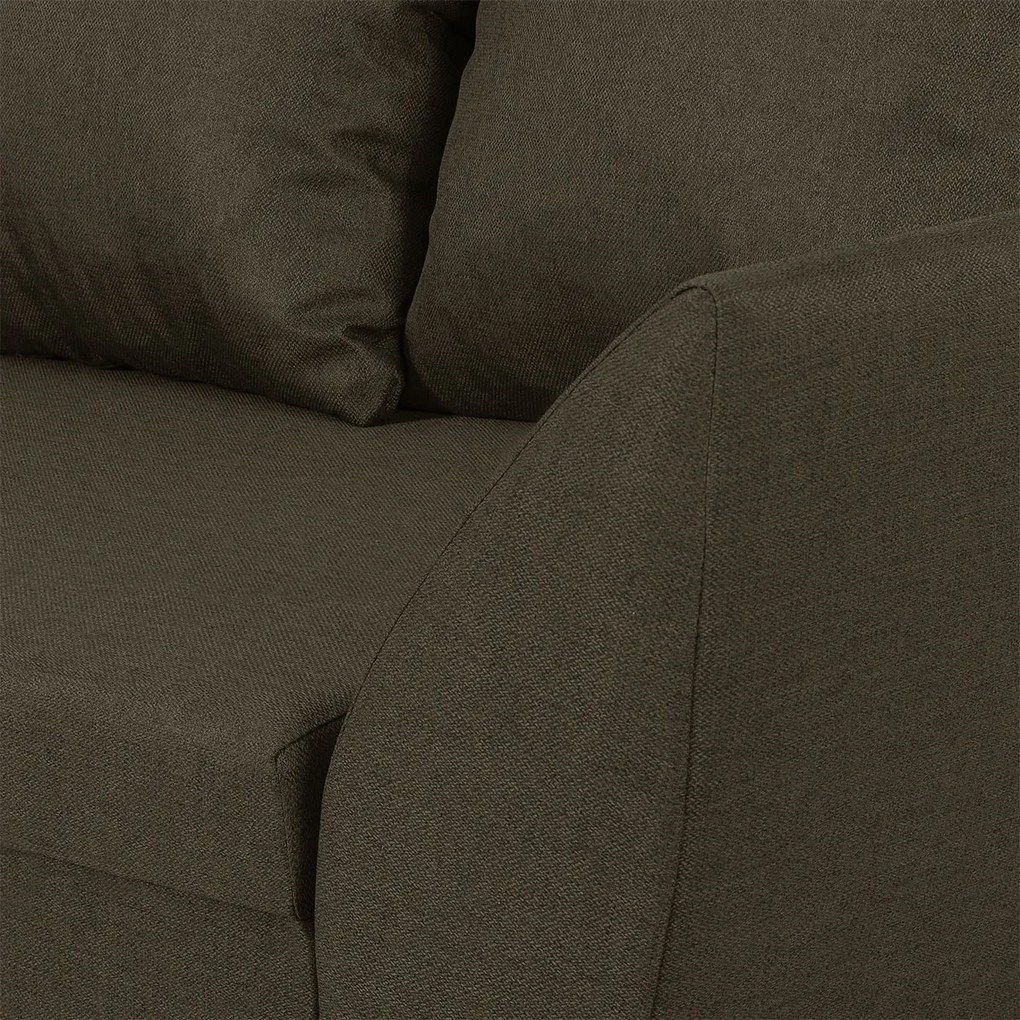 Rozkládací pohovka ALEX Hnědá