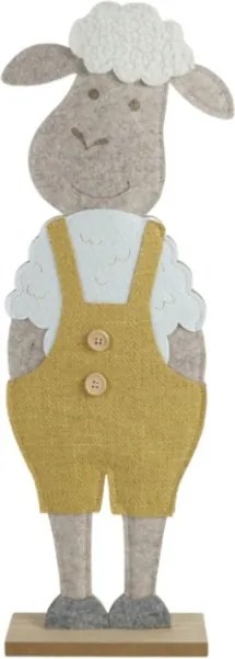 Velikonoční dekorace FELT LAMB 50 cm - více barev Barva: Zelená