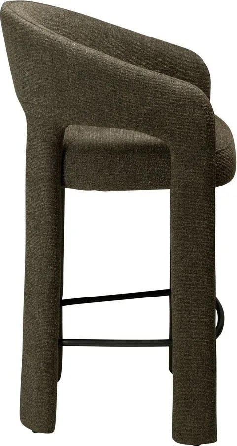 Khaki barová židle (výška sedáku 67 cm) Splendor – DAN-FORM Denmark