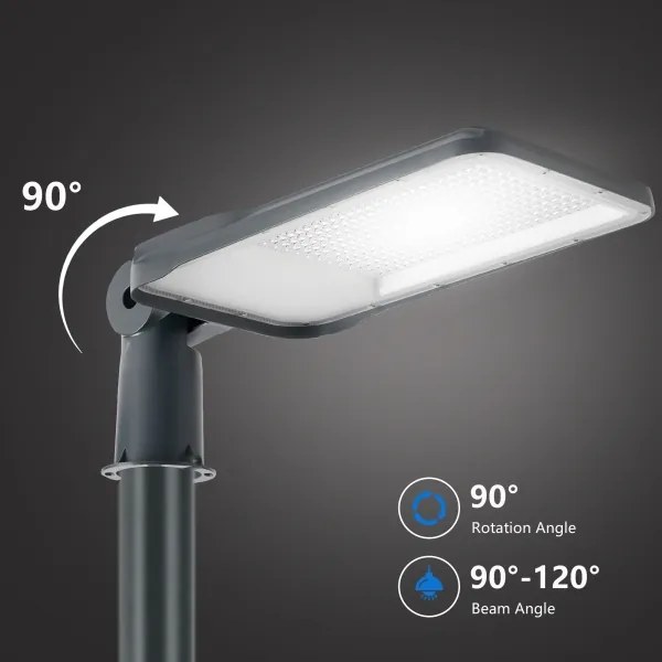 Brilagi-LED Venk. lampa se sloupem a kl. 4 m URBANLIGHT LED/200W/230V antr. IP65