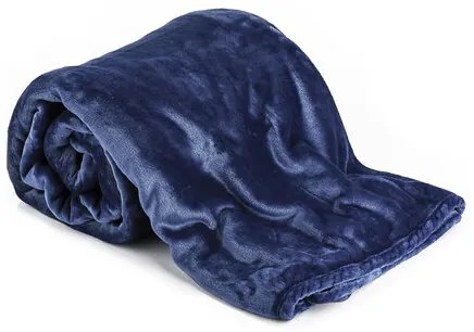 TP Mikroflanelová deka Premium 150x200 - Tmavě Modrá
