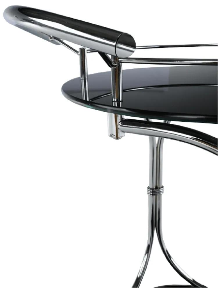 Servírovací stolek Vřesa 83871 2BKG (černá). 752040