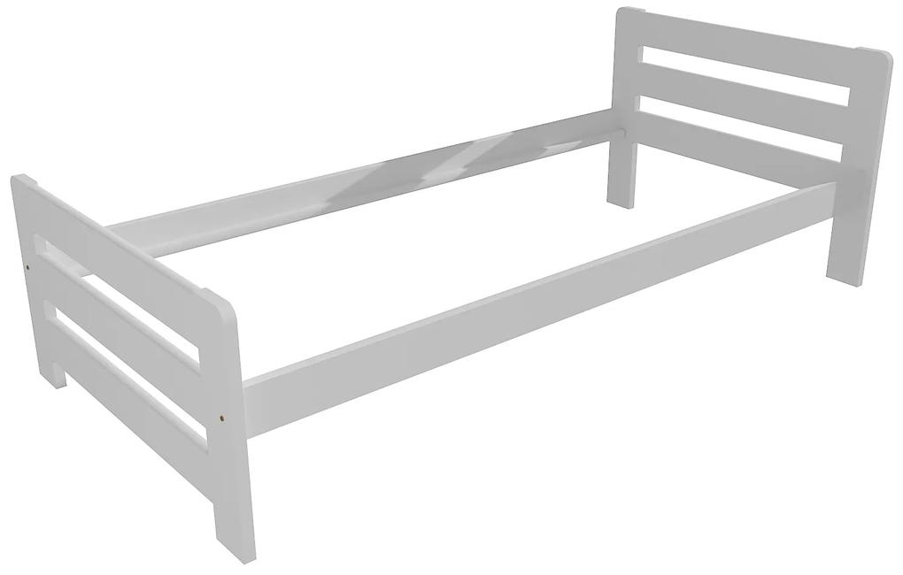 Vomaks Jednolůžková postel VMK002D Rozměr: 100 x 200 cm, Barva: barva šedá