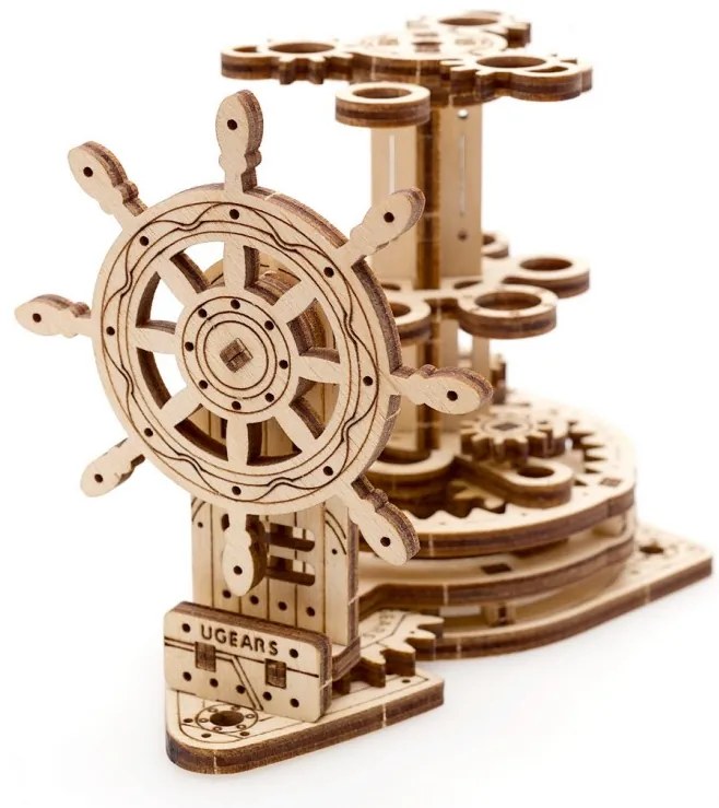 Ugears 3D mechanické puzzle Organizér na psací potřeby 51 ks