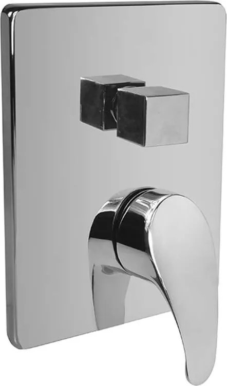 Mereo Mereo, Sprchová podomítková baterie s trojcestným přepínačem, Sonáta, Mbox, CB60157C
