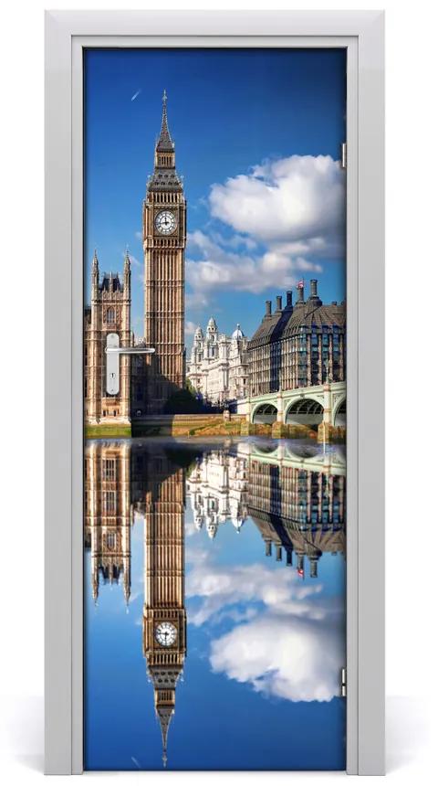 Fototapeta samolepící na dveře Big Ben Londýn 85x205 cm