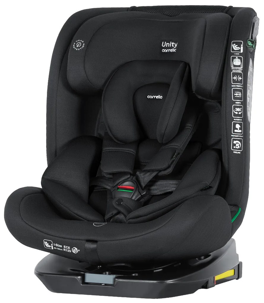 Dětská autosedačka CARRELLO Unity CRL-17010 Totality Black