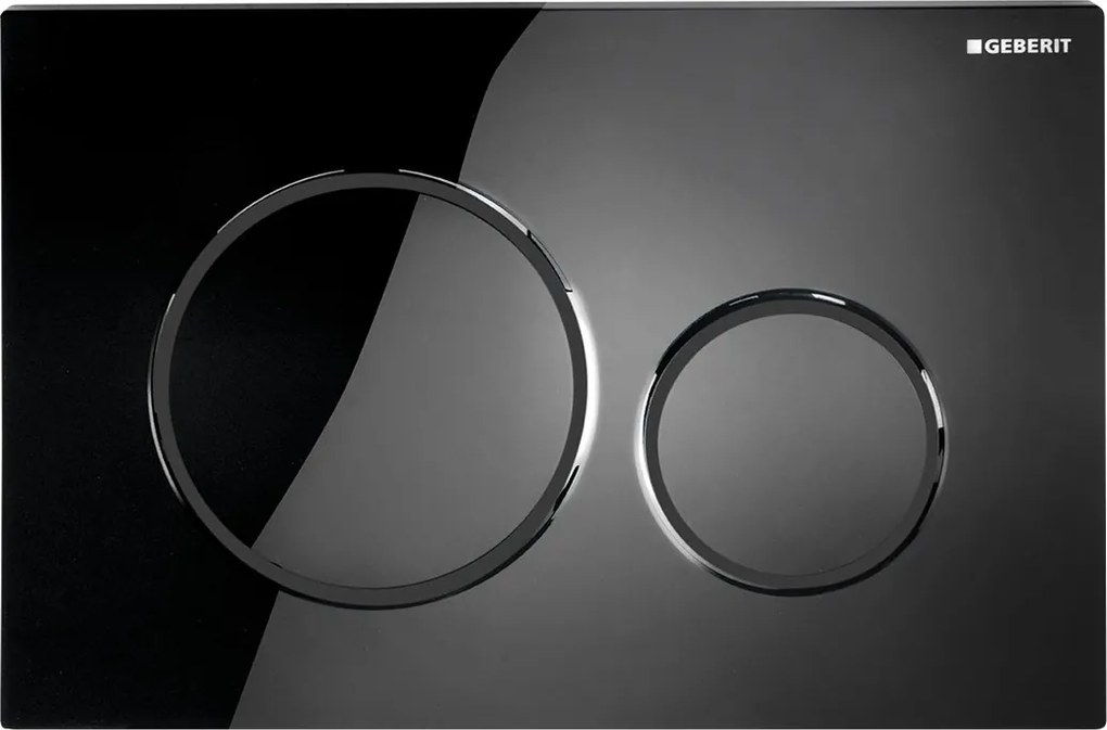 Geberit Sigma20 - Ovládací tlačítko Sigma20, černá/matná 115.882.DW.1