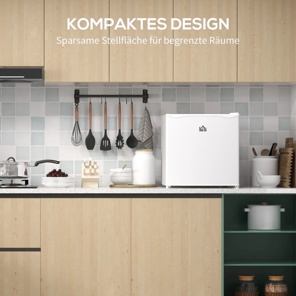 HOMCOM Mini mraznička, 35 L mrazicí box, 5stupňová regulace teploty, bílá