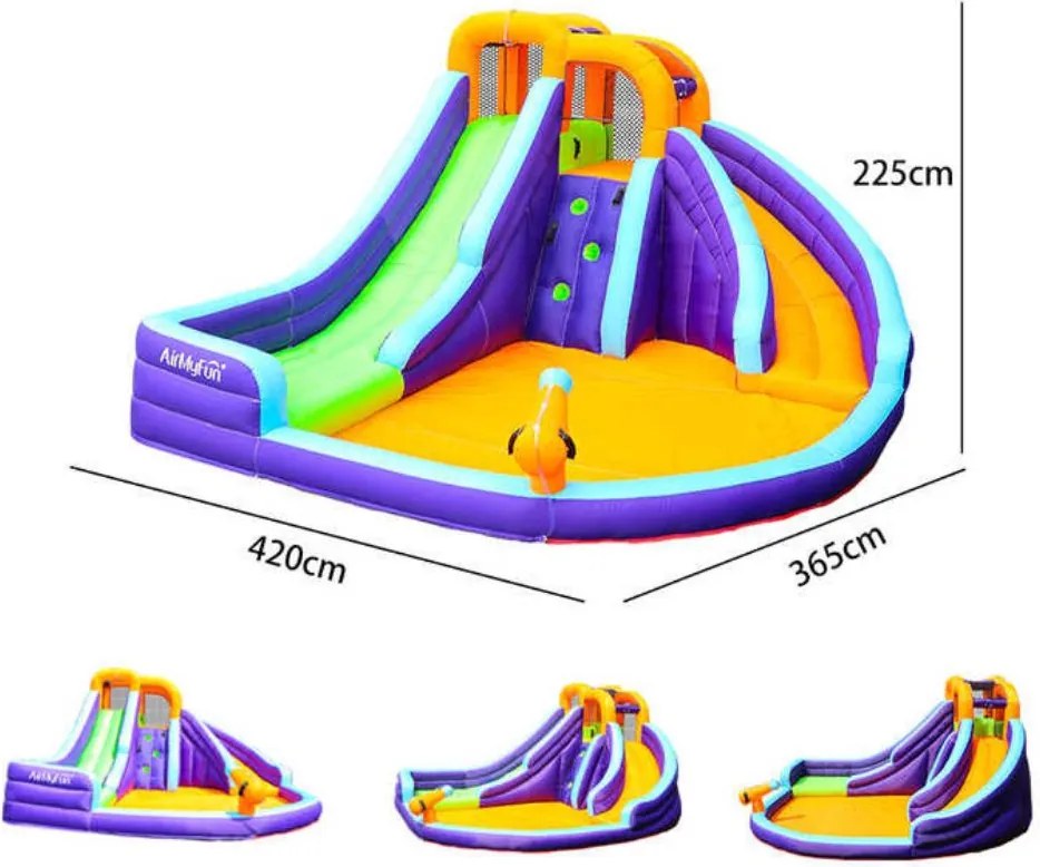 Nafukovací hrad AirMyFun Double Slide 83006