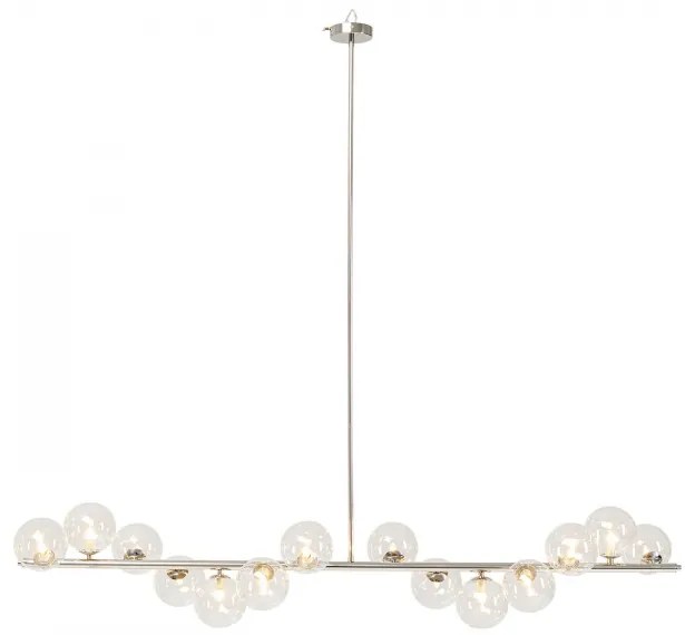 KARE DESIGN Stropní světlo Scala Balls chrom, 150 cm 140 × 150 × 27 cm