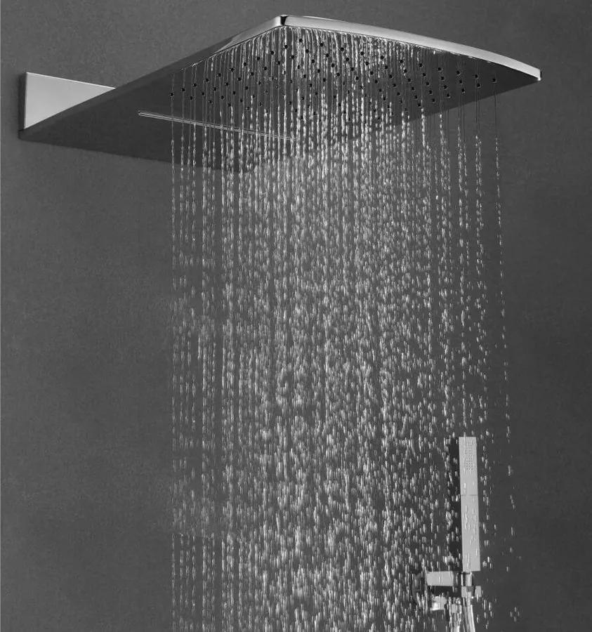 Sapho hlavová sprcha s kaskádou 600 x 320 mm chrom DC456
