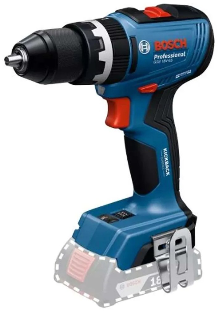 Bosch - 18V AKU vrtačka s příklepem, bez baterie a nabíječky 06019N3300