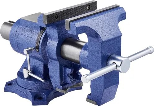 16,5 cm víceúčelový stolní svěrák Heavy Ductile Iron otočná základna 360°