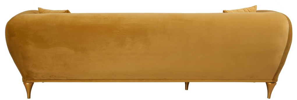Hanah Home Třímístná pohovka MEBLON žlutá 867UNQ1553