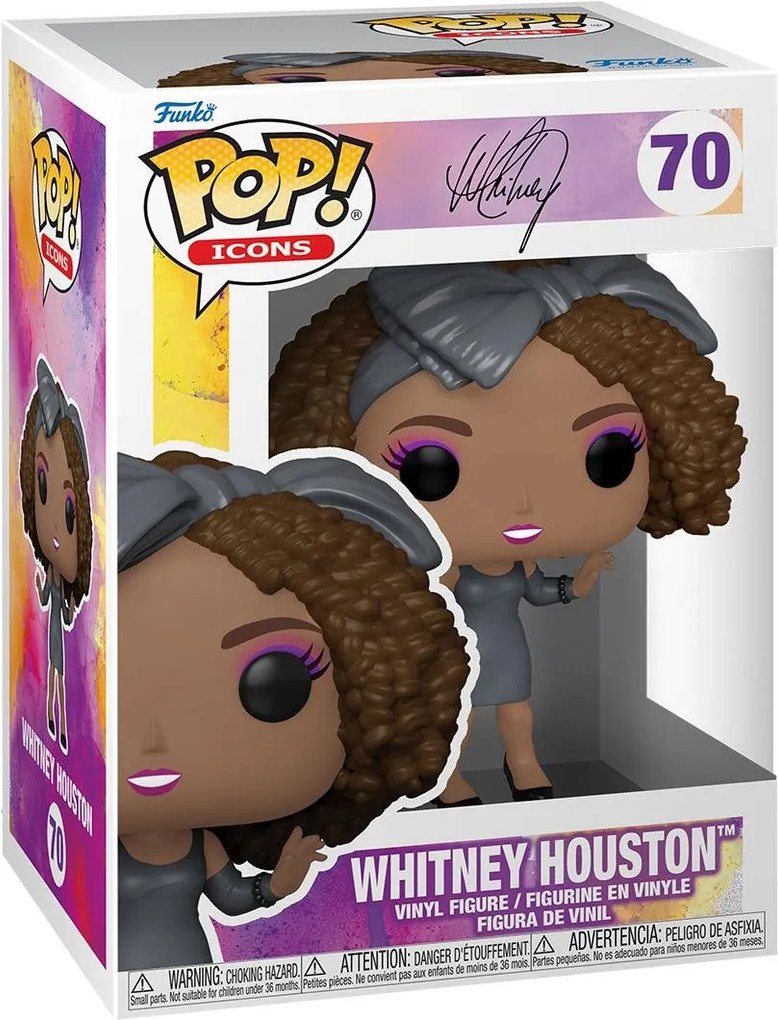 Funko pop icons: whitney houston ((how will i know))