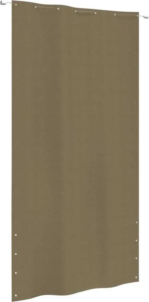 vidaXL Balkonová zástěna 140 x 240 cm oxfordská látka [148516] Barva: Černá