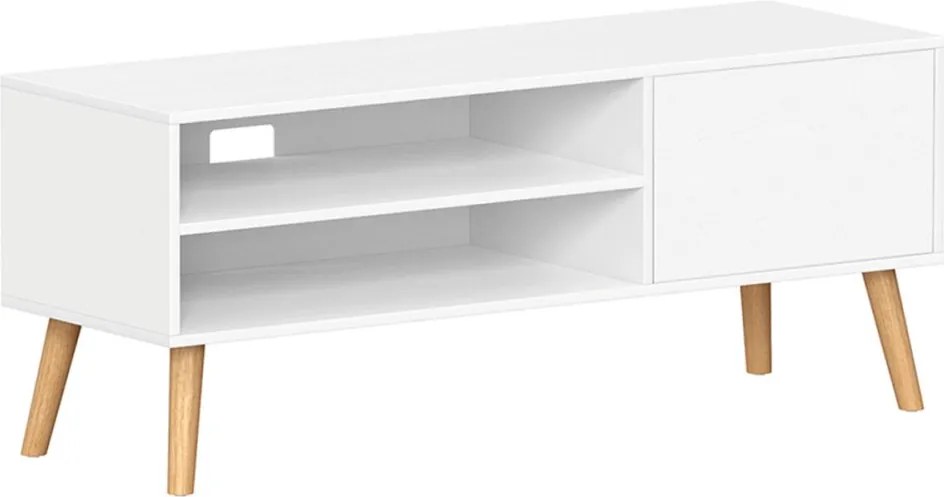 Konferenční stolek AKF-E1146 WT, mdf, bílá (120 x 40) cm