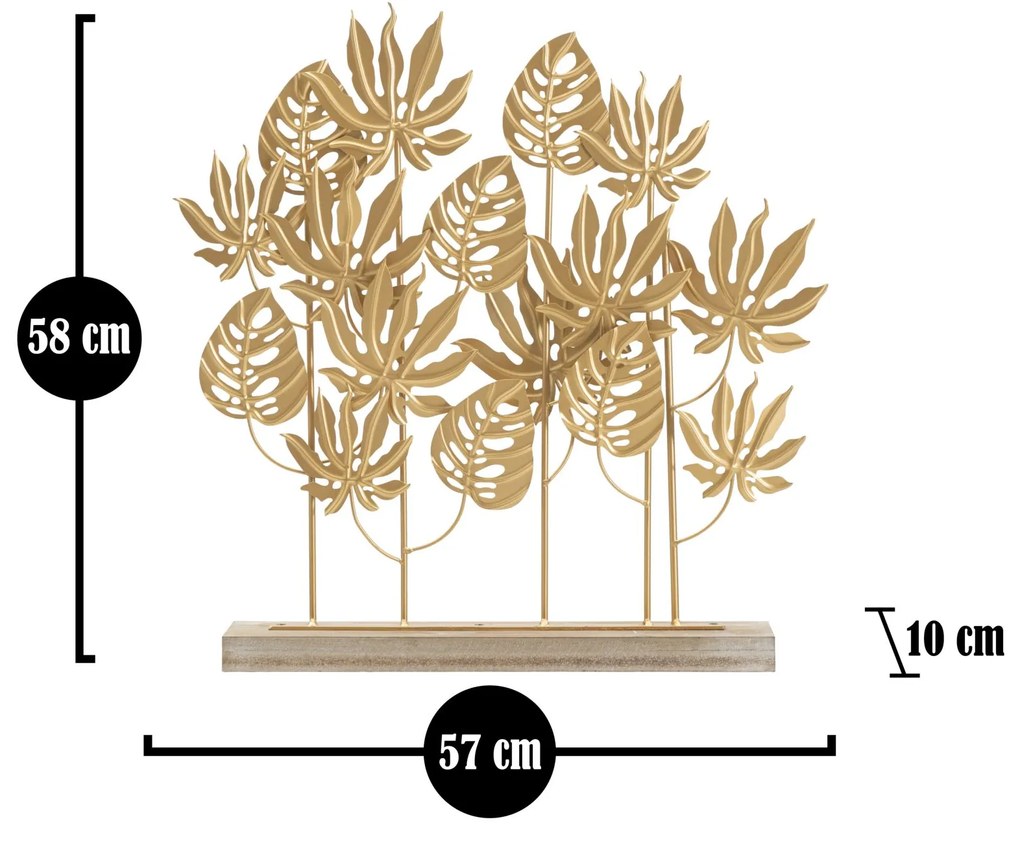 Socha Scultura Palm 56 x 10 x 57,5 cm