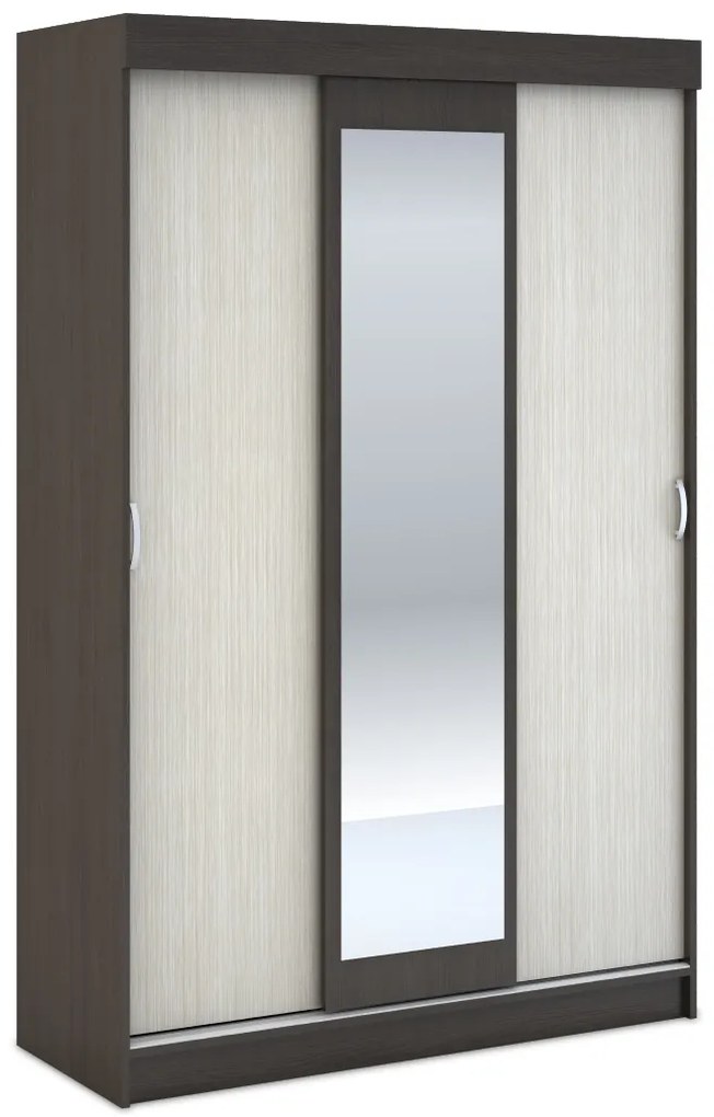 Ložnicová sestava v kombinaci dub belfort a wenge KN700