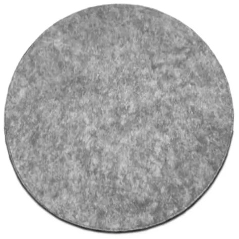 3kraft Kulatý koberec SERENADE Graib šedý, velikost koło 100