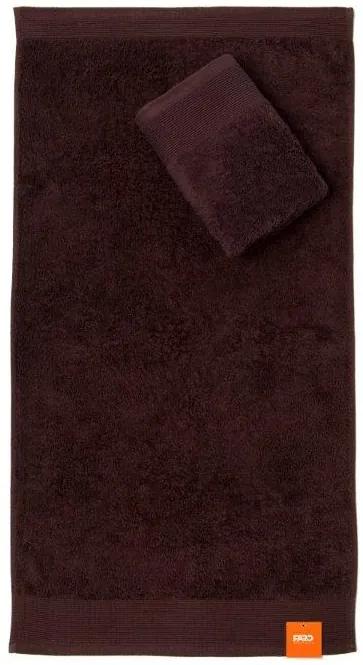Bavlněný ručník Aqua 70x140 cm hnědý