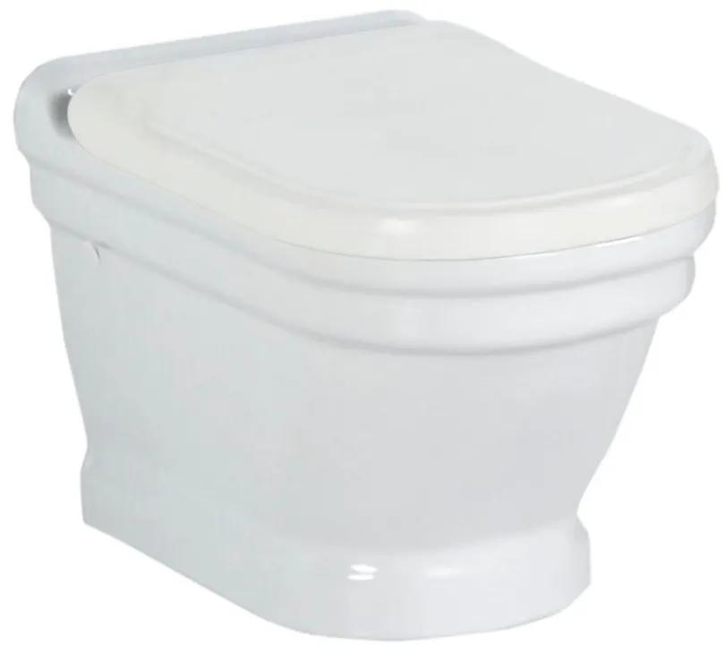SAPHO ANTIK ANTIK závěsná WC mísa, 36x53cm, bílá AN320