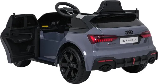 Elektrické autíčko Audi RS6 Avant GT šedé